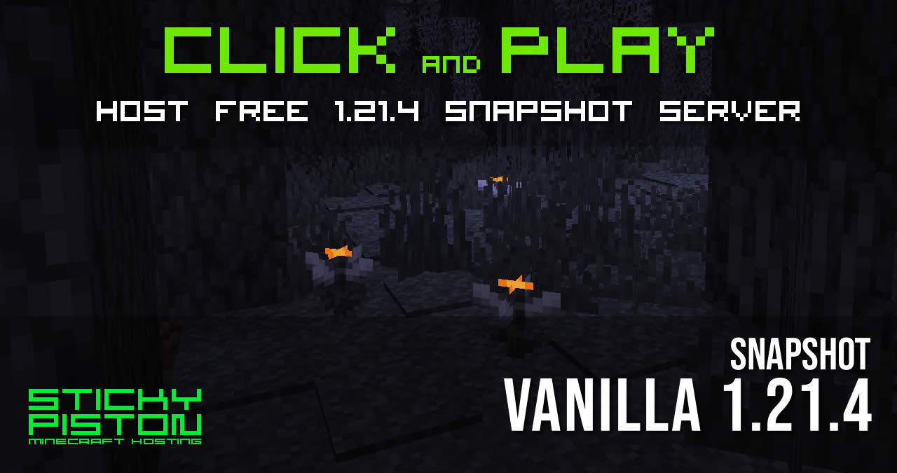 Minecraft 1.21.4 Snapshot 24w46a Server Hosting