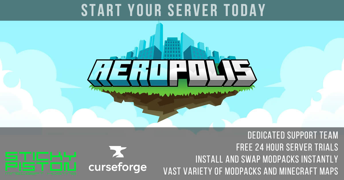 Aeropolis Server Hosting