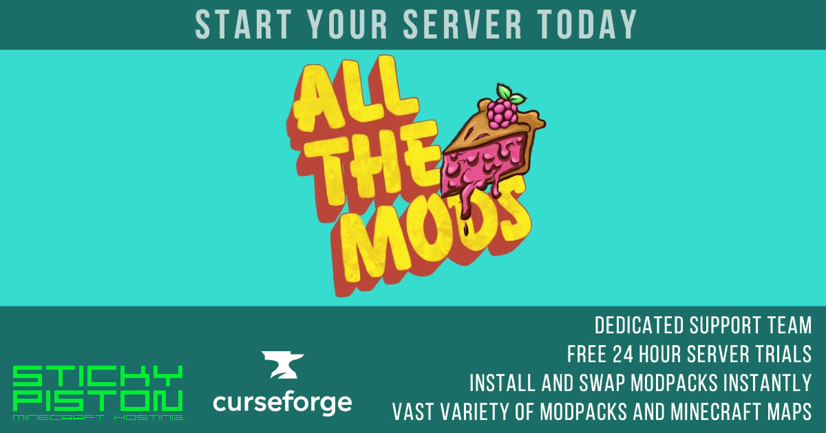 All the Mods - Slice of Pi - ATM SLOP Server Hosting