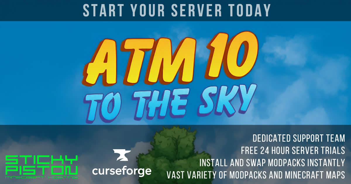All The Mods 10 - To The Sky Server Hosting