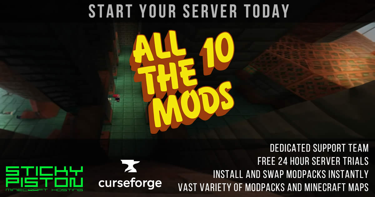 Minecraft All The Mods 10 Server Hosting