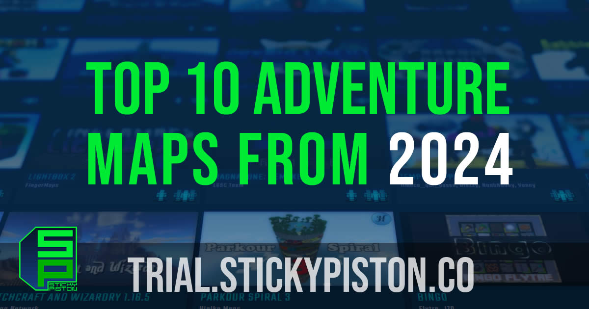 Top 10 Minecraft Adventure Maps 2024