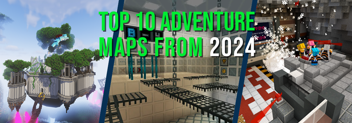 Top 10 Minecraft Adventure Maps 2024