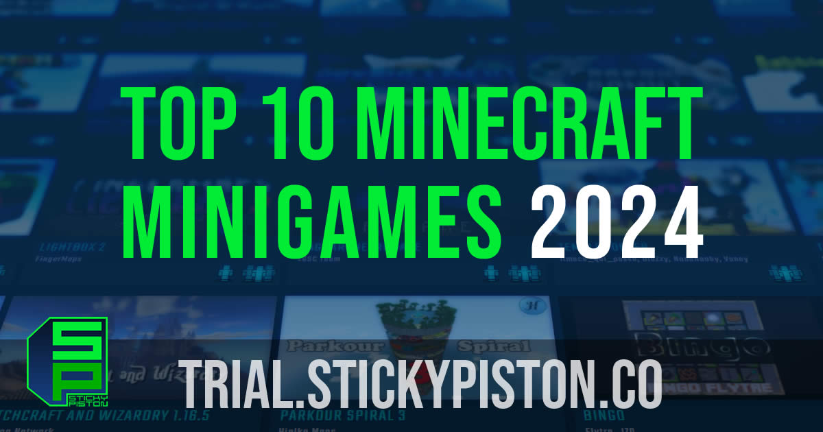 Top 10 Minecraft Minigames 2024