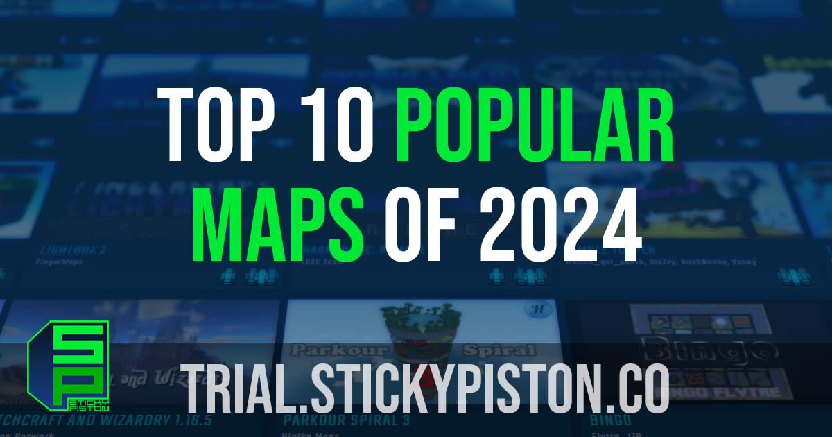 Top 10 Popular Minecraft Maps 2024