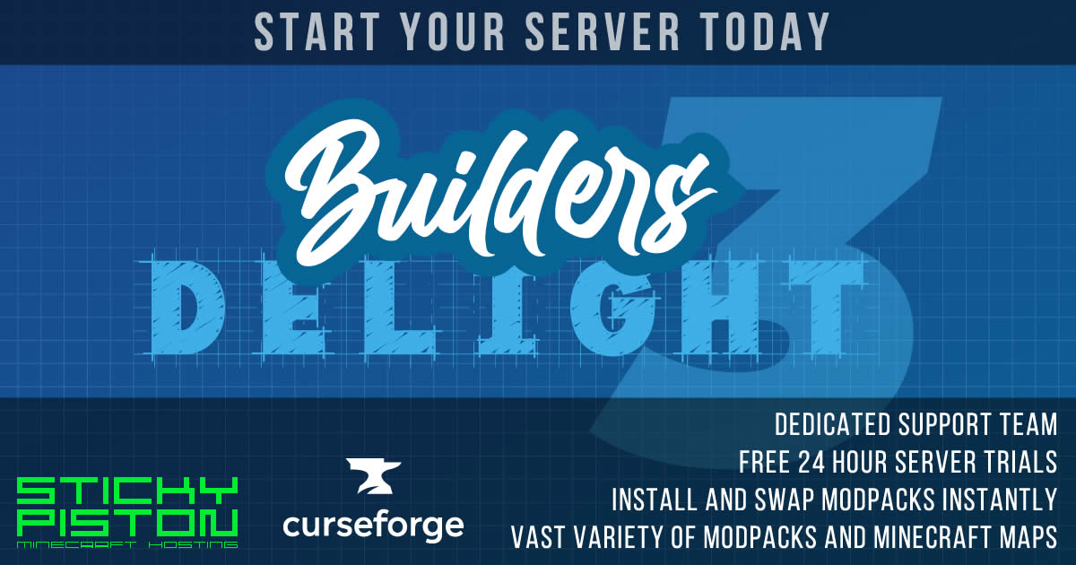 Builders Delight 3 Server Hosting