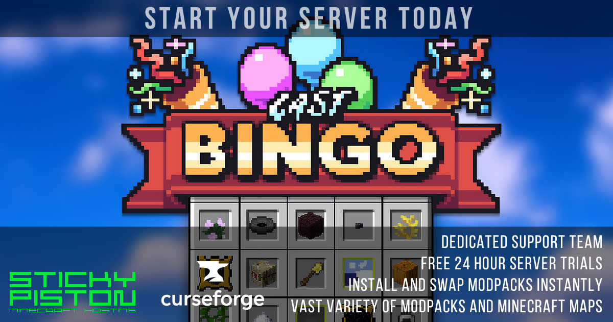 castBINGO! Server Hosting