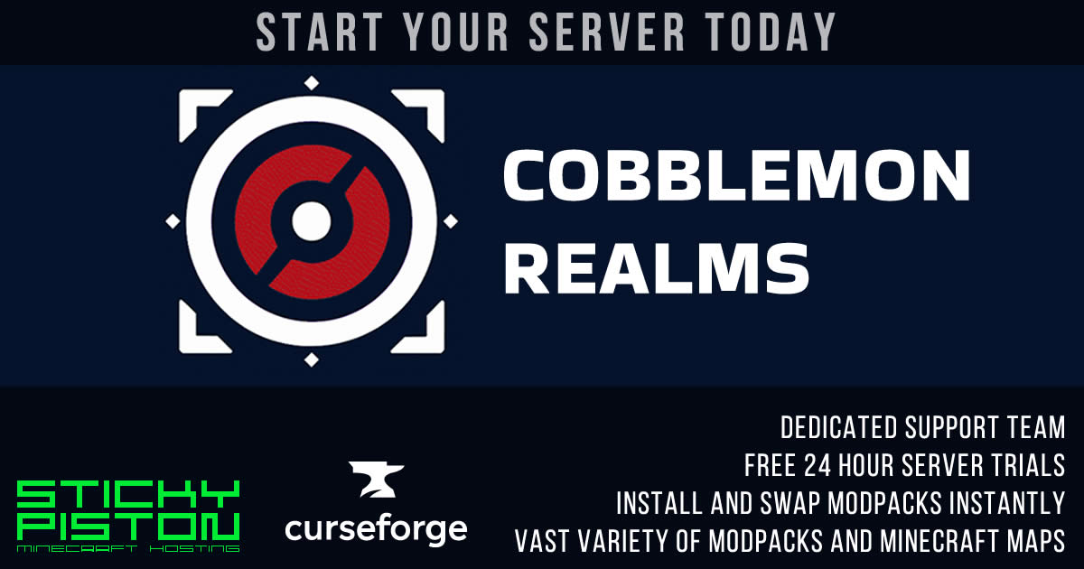 Cobblemon Realms Server Hosting