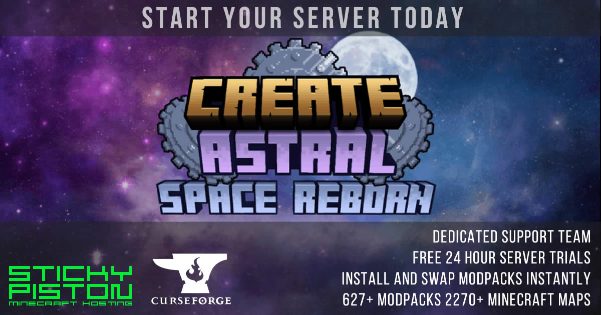 Create: Astral Server Hosting