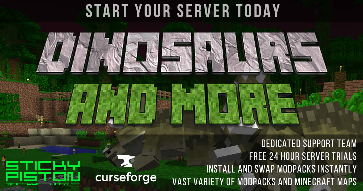 Dinosaurs and More Server Hosting