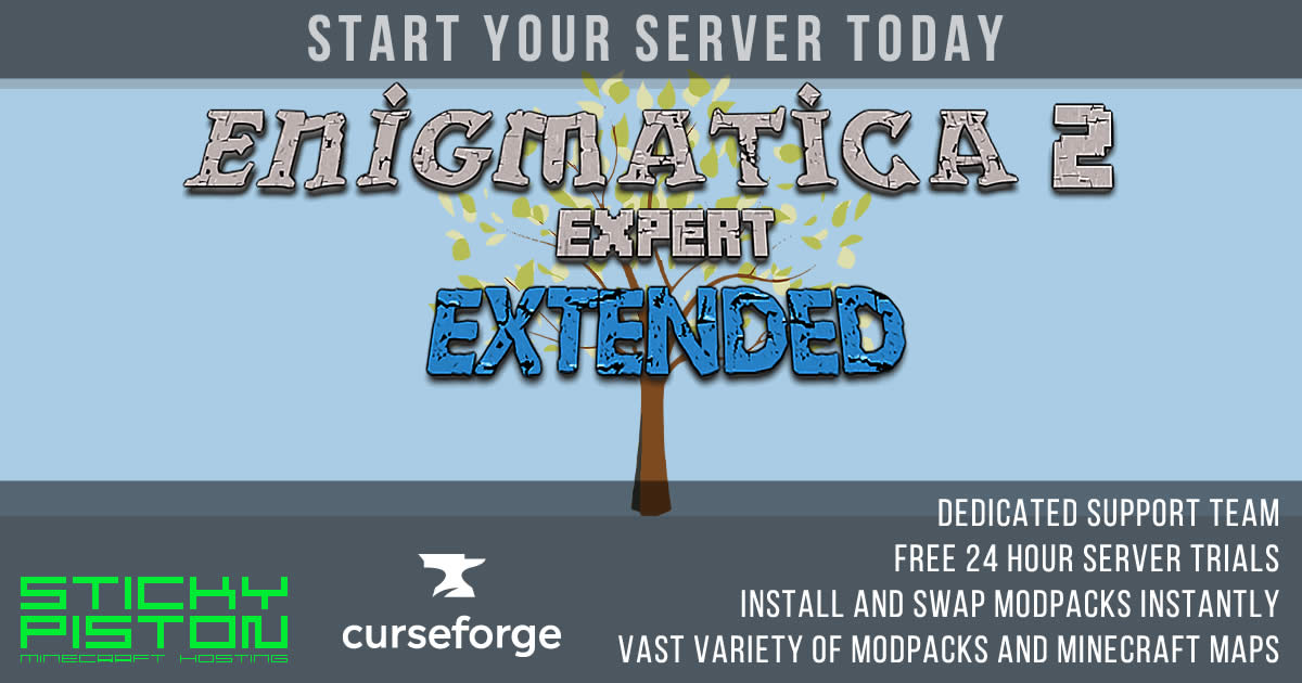Enigmatica 2: Expert - Extended Server Hosting