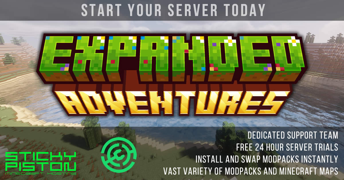 Modrinth : Expanded Adventures Server Hosting
