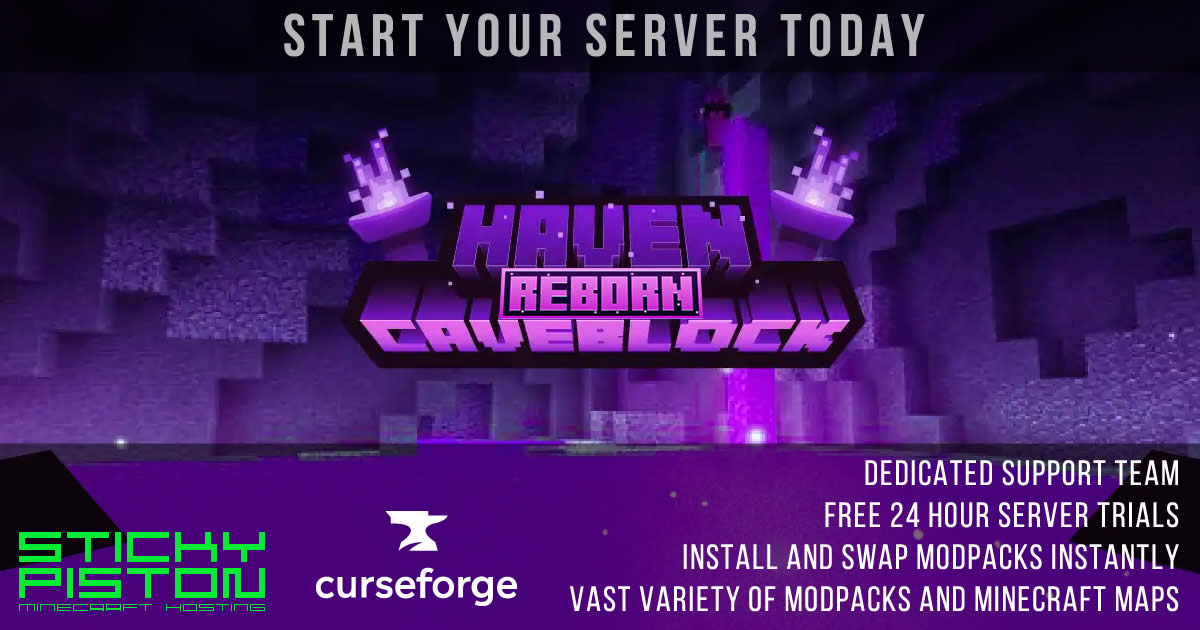 Haven: Caveblock - Reborn Server Hosting
