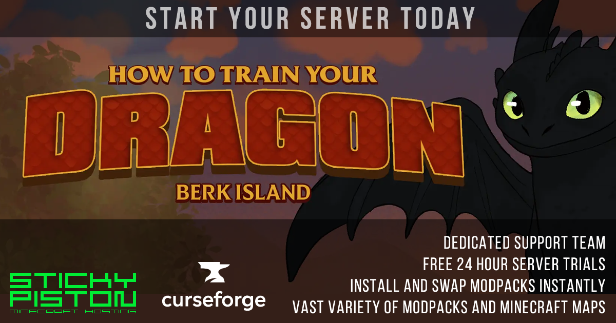 How To Train Your Dragon - Berk Island Server Hosting