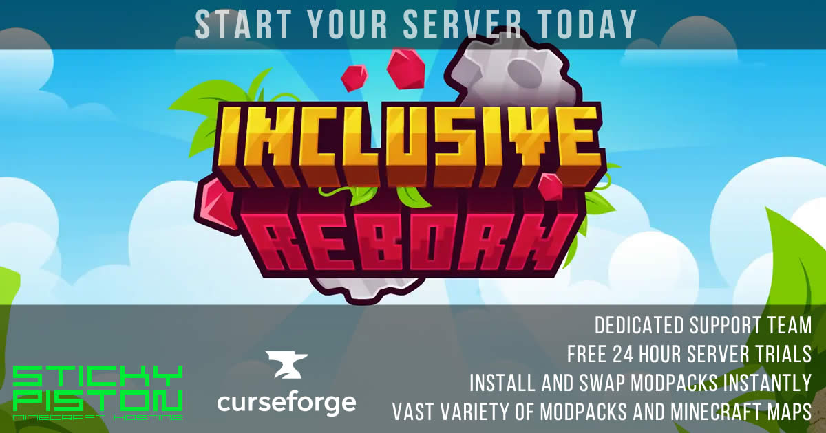 Inclusive Reborn Server Hosting