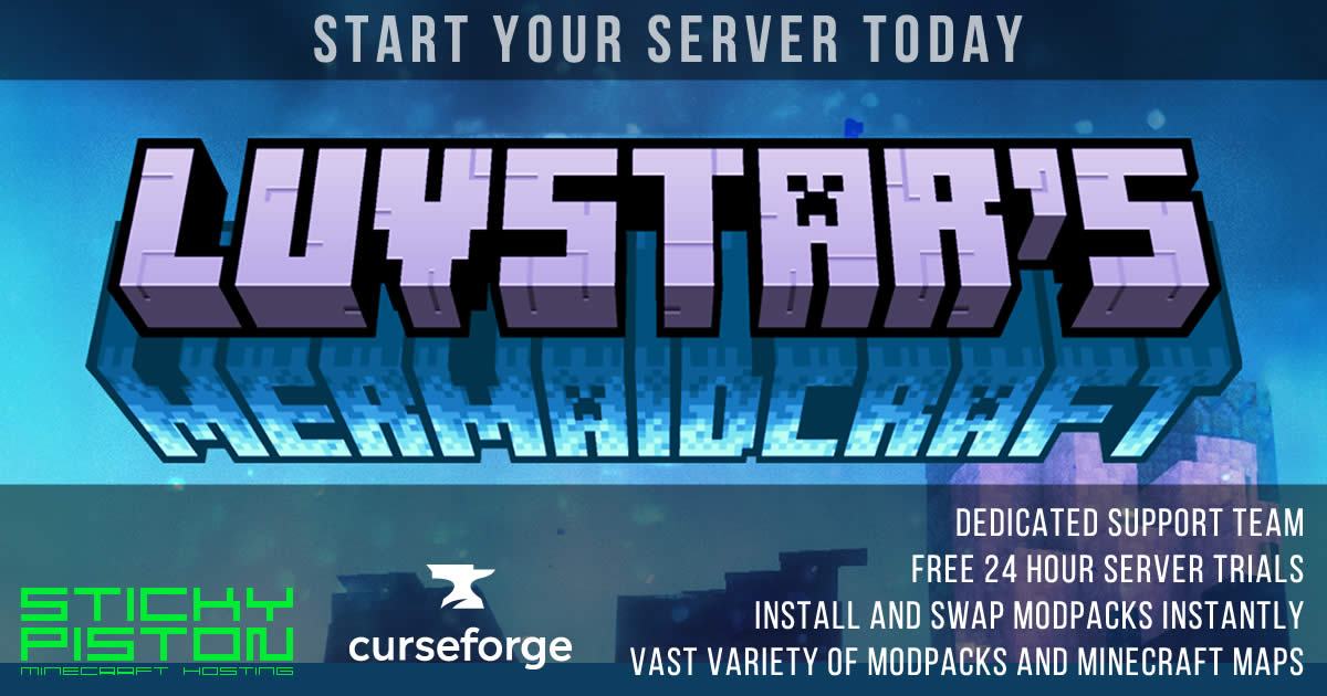 Curse : Luvstar's Mermaidcraft Server Hosting