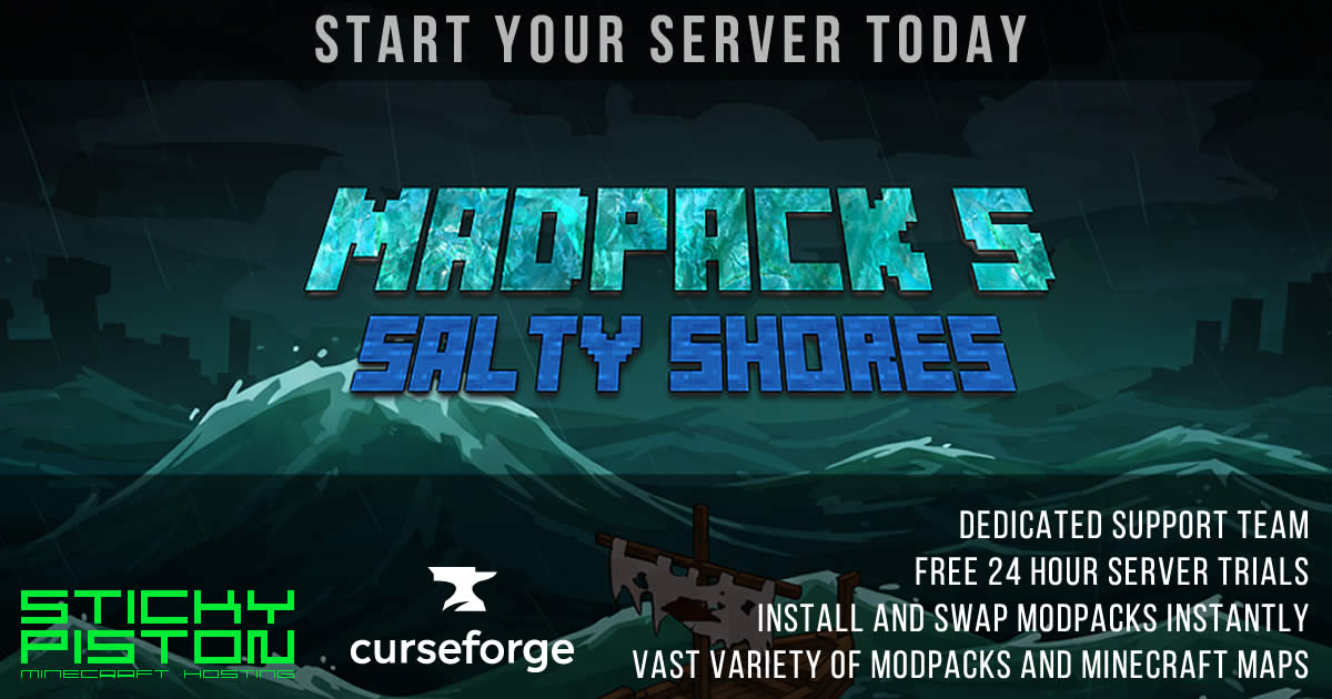 Madpack 5: Salty Shores Server Hosting