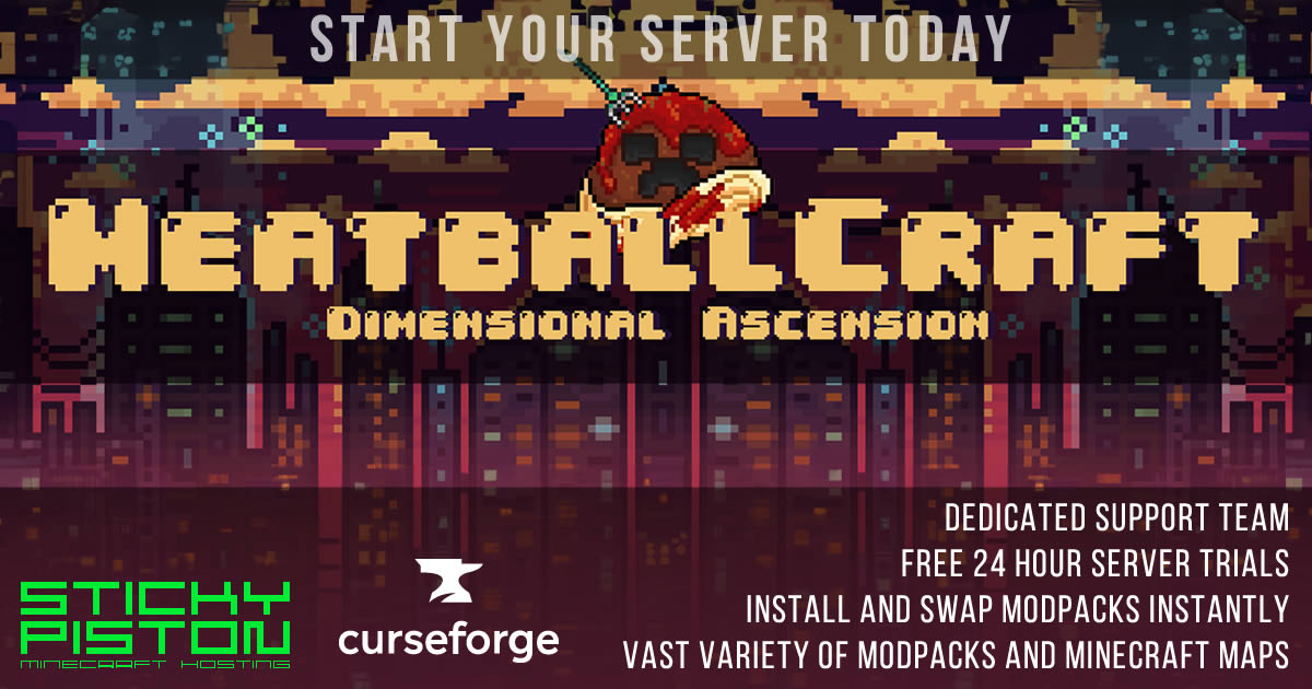 MeatballCraft, Dimensional Ascension Server Hosting