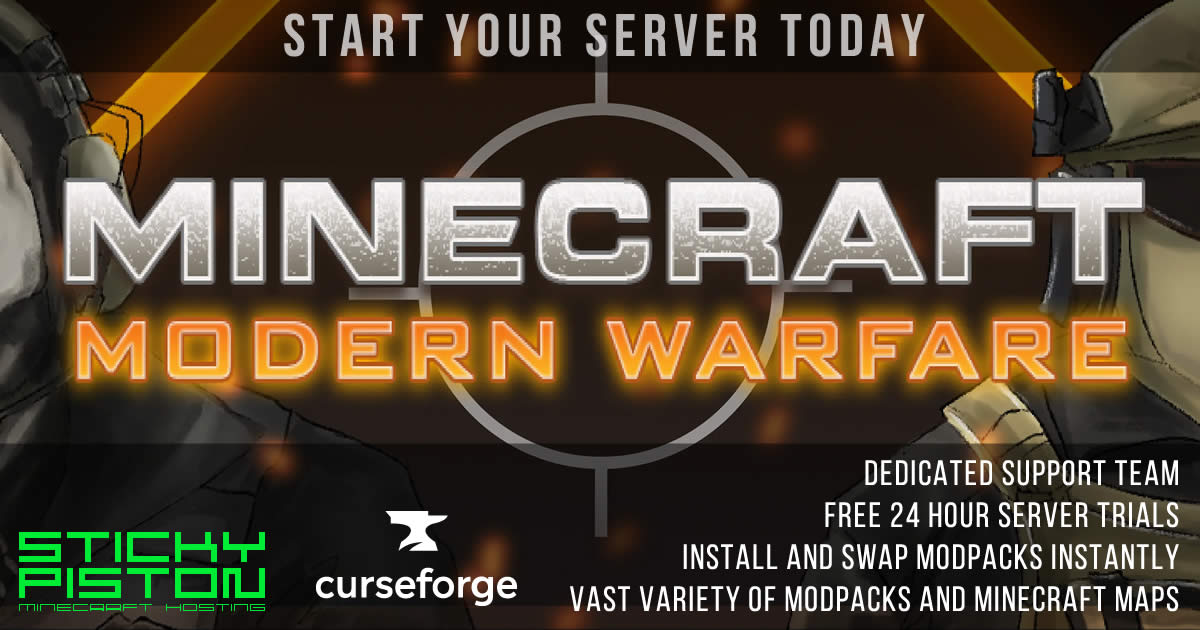 Minecraft Modern Warfare Server Hosting