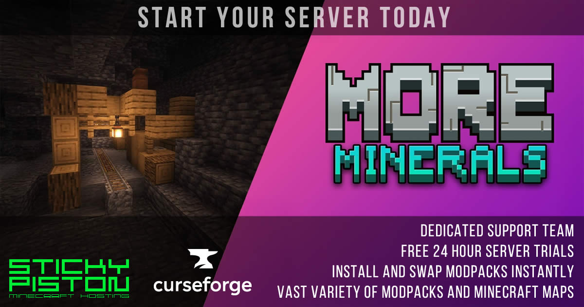 More Minerals [FORGE] Server Hosting