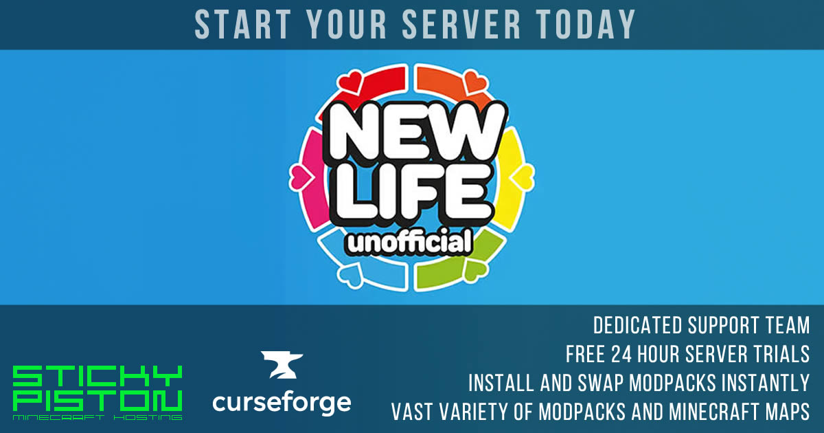 Curse : New Life SMP Server Hosting