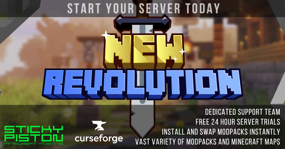 New Revolution Server Hosting