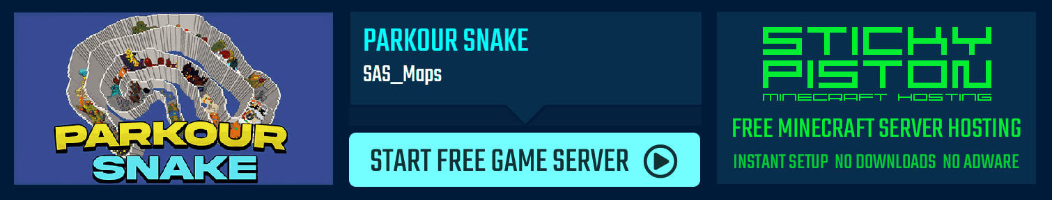 Parkour Snake Minecraft Map