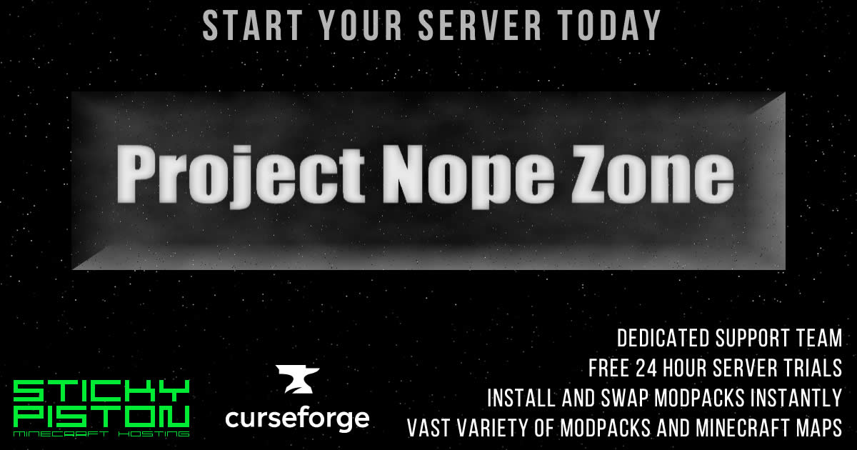 Project Nope Zone Server Hosting