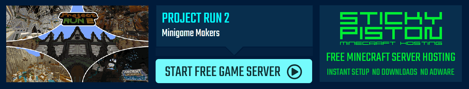 Project Run 2 Minecraft Map