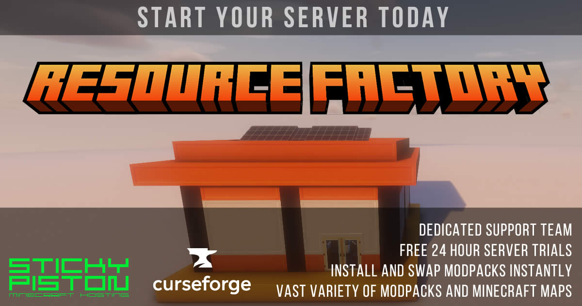 Resource Factory Server Hosting