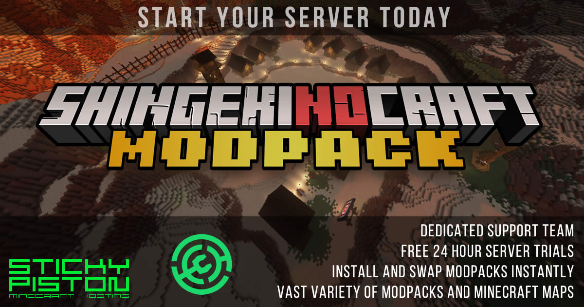Modrinth : Shingeki no Craft Official Modpack Server Hosting