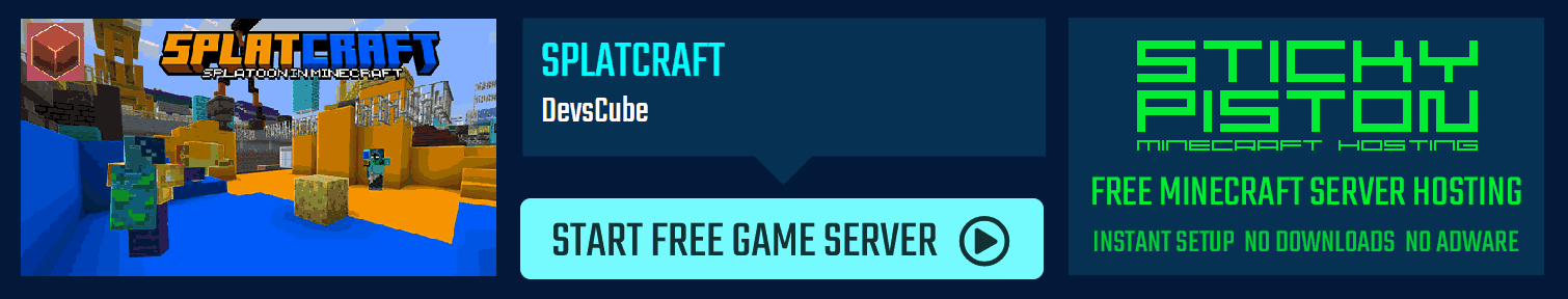 SplatCraft Minecraft Map