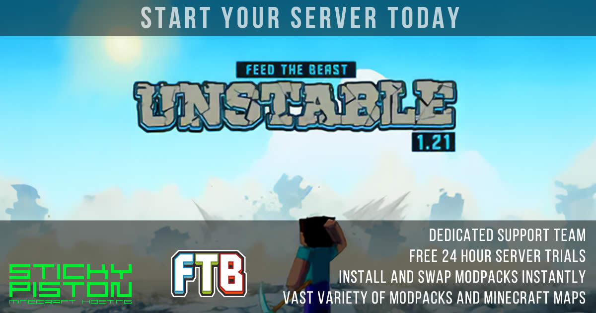 FTB Unstable 1.21 Server Hosting